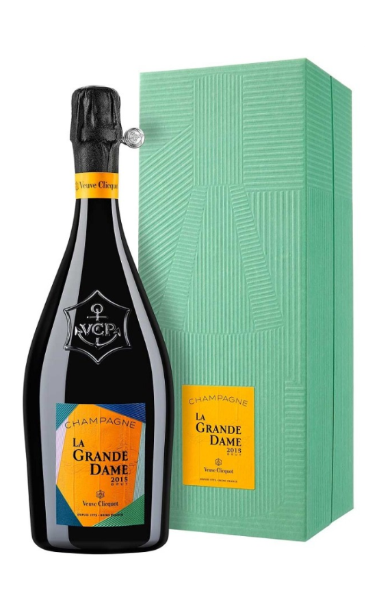 Champagne LA GRANDE DAME BLANC 2015 Coffret Paola Paronetto – VEUVE ...